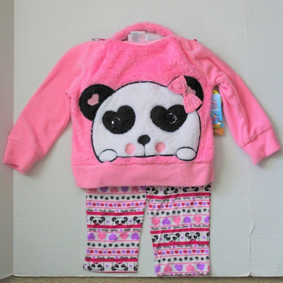 Bunz Kidz Sleepwear | Pajamas | Panda Face Toddler Girl Pj | Poshmark